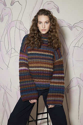 Ravelry: Sweater Veronica pattern by LANGYARNS SWITZERLAND