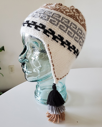 Ravelry: Mosaic Chullo Style Hat Recipe pattern by Martha Wissing