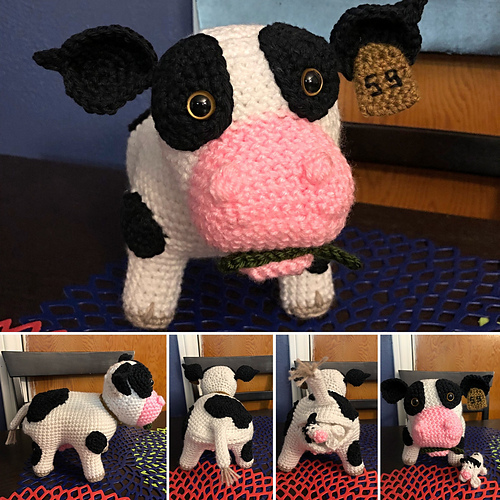Ravelry: Cow with Calf pattern by Laura Sutcliffe