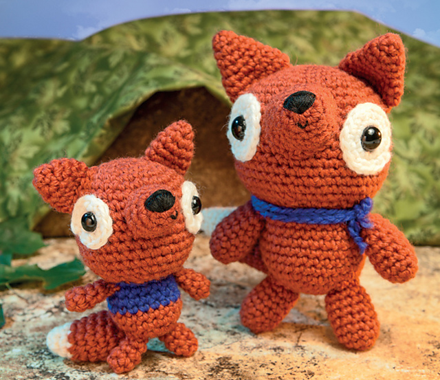 Ravelry: Mom & Baby Fox pattern by Ana Paula Rimoli