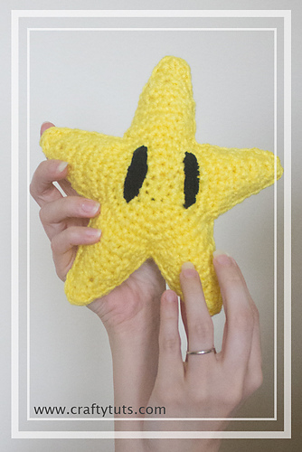 Ravelry: Mario Bros Star Amigurumi pattern by Mary Dickerson