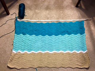 Ravelry: Mary-Lorraine's Lazy Waves Blanket