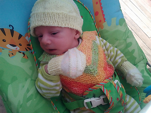 Ravelry: Houdini Bib in Knit pattern by Marcia Sommerkamp