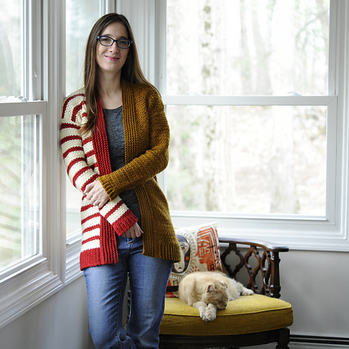 Ravelry: Stripe Blocked Cardigan pattern by Mary Beth Cryan