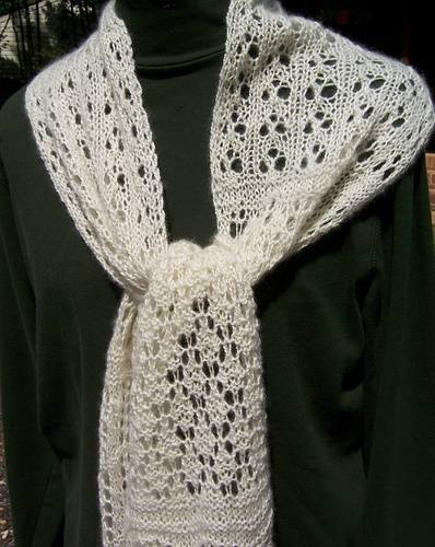 Ravelry: Lace Sampler Scarf pattern by Mary C. Gildersleeve