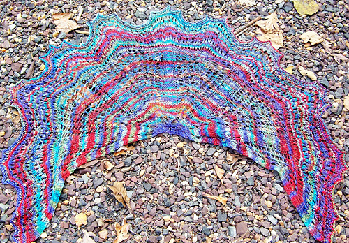 Ravelry: Lacy Maple Leaf shawl pattern by Mary C. Gildersleeve