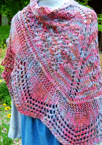 Ravelry: Raleigh Wrap ... a cozy shawl pattern by Mary C. Gildersleeve