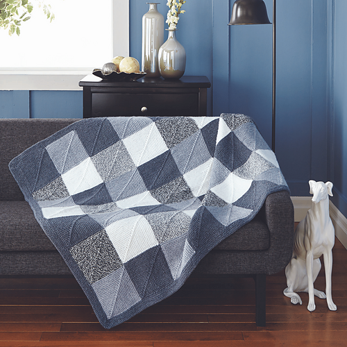 Ravelry: Light and Shadows Throw pattern by Mary Maxim