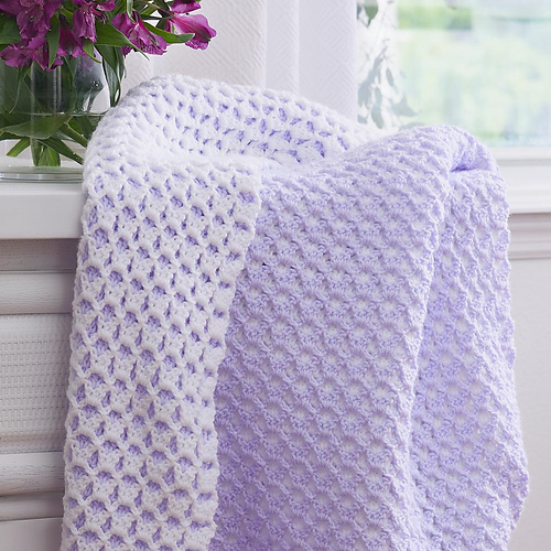 Ravelry: Reversible Baby Blanket pattern by Mary Maxim