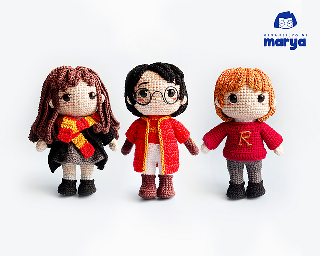 Ravelry: Wizard Friends pattern by Mary Pile