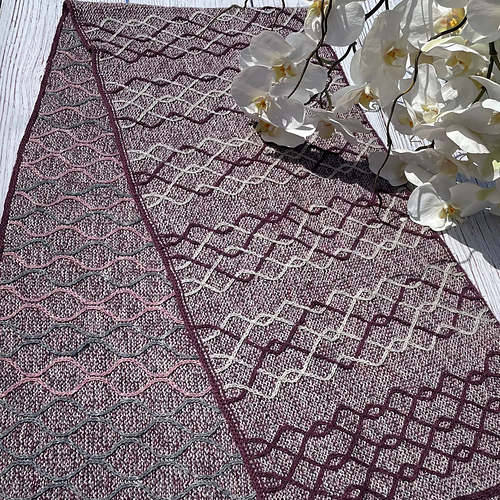 Ravelry: Comet Trails Wrap pattern by Mary W Martin