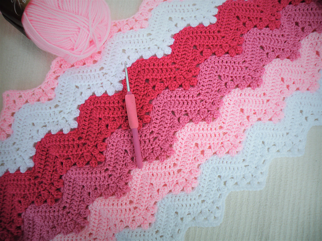 Ravelry: Maryfairy's 6 Day Kid Blanket for Baby Maeve Rose