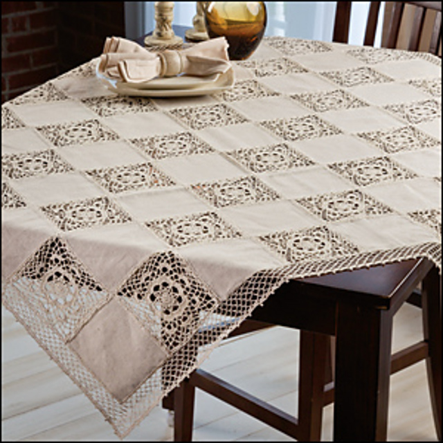 Ravelry: Linen & Lace Luncheon Cloth pattern by Jean Fritts
