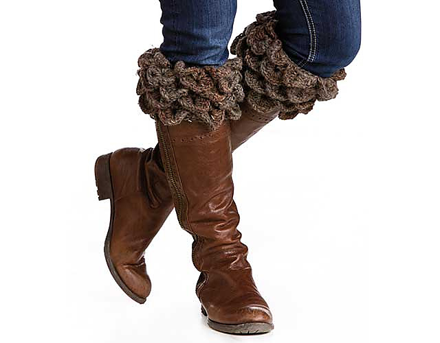 Ravelry: Boot Toppers pattern by Debra Arch