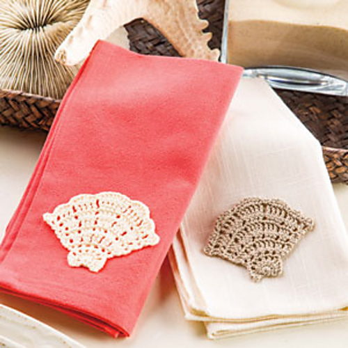 Ravelry: Shell-Motif Napkin pattern by Susan Lowman