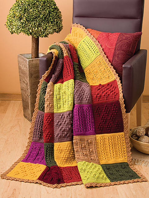 Ravelry: Patchwork Squares Afghan pattern by Susan Lowman