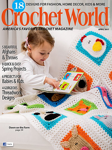Ravelry: Crochet World Magazine, April 2017 - patterns