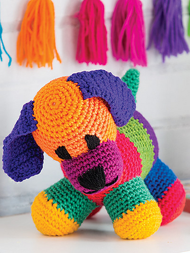 Ravelry: Patchwork Puppy pattern by Sheila Leslie