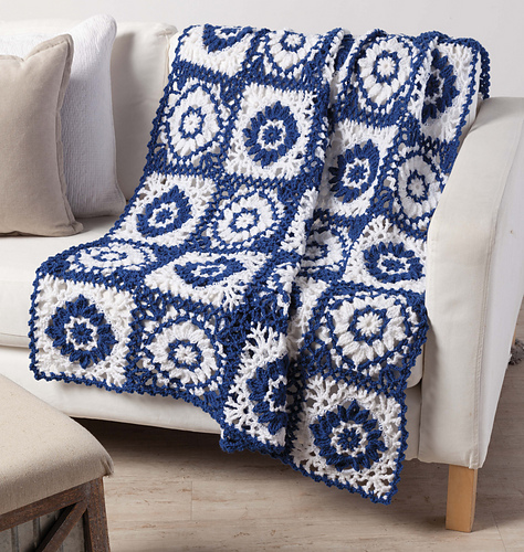 Ravelry: Moroccan Tiles Afghan pattern by Rena V. Stevens