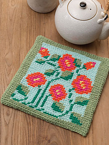 Ravelry: Spring Flowers Hot Pad pattern by J Erin Boland