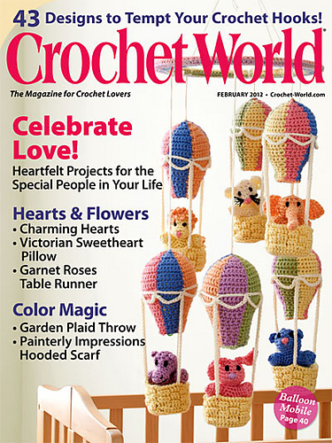 Ravelry: Crochet World Magazine, February 2012 - patterns