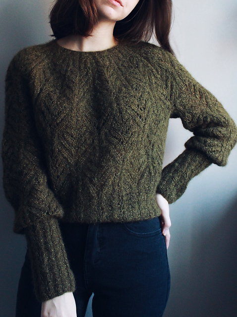 Ravelry: Driada Sweater pattern by Masha Ziablikova