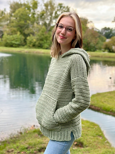 Ravelry: Harvest Hooded Sweater pattern by Kristi Garris