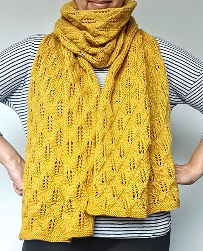 Ravelry: Autumn Leaves Wrap pattern by Rachel Warrilow