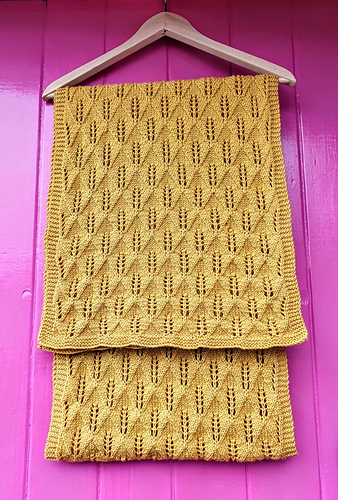 Ravelry: Autumn Leaves Wrap pattern by Rachel Warrilow