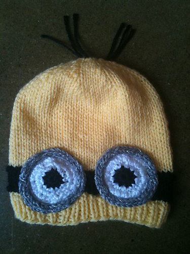 Ravelry: Minion Hat pattern by Maura Houston