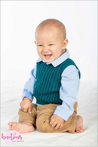 Ravelry: Felix Sweater Vest pattern by Maybe Katie Designs