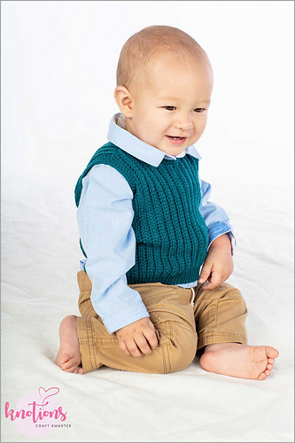 Ravelry: Felix Sweater Vest pattern by Maybe Katie Designs