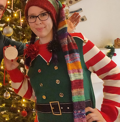 My old fashioned stocking hat : r/knitting