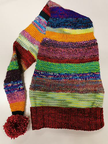 My old fashioned stocking hat : r/knitting
