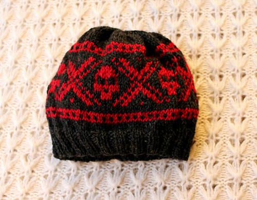 Ravelry: Marius hats - scull, heart, smiley pattern by Maren Lie Malmo