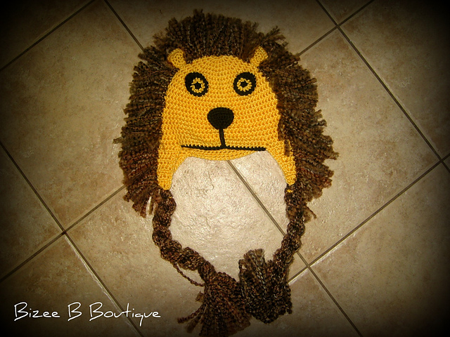 Ravelry: Lion Hat pattern by Bizee B Boutique