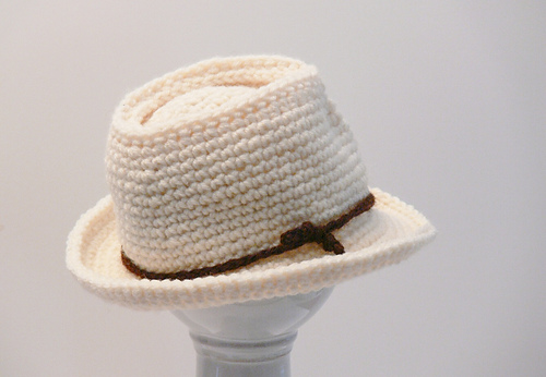 Ravelry: Fedora Hat pattern by Meadowvale Studio
