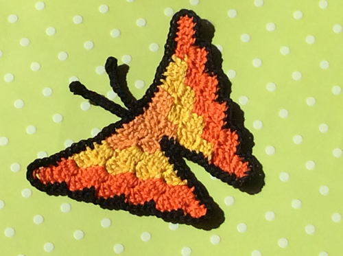 Ravelry: Butterfly C2C pattern by Patricia Brosnan