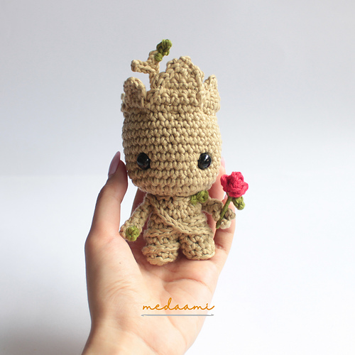 Ravelry: Baby Groot Amigurumi pattern by Imelda Liputri