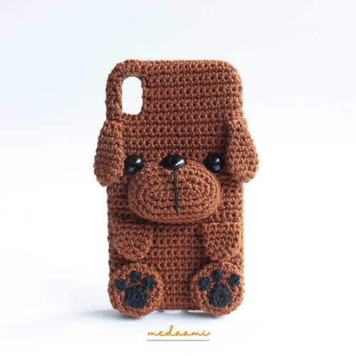 Ravelry: Poodle Dog Phone Case pattern by Imelda Liputri