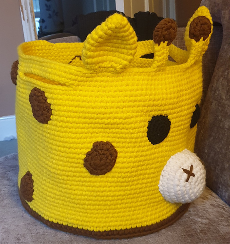 Ravelry: Giraffe Basket pattern by Megan L R