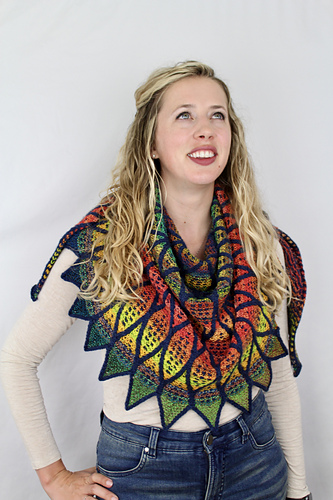 Ravelry: Painted Glass pattern by Megan Gonzalez