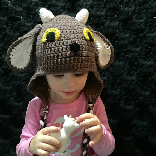 Ravelry: Crochet Goat Hat pattern by Megan Unay