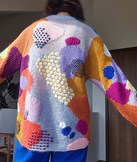 Ravelry: Rainbow Puddles Adult pattern by Larissa Kondina