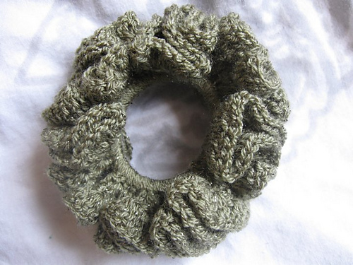 Ravelry: Double Crochet Scrunchie pattern by Meladoras Creations