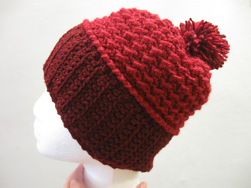 Ravelry: Moss Stitch Hat pattern by Meladoras Creations