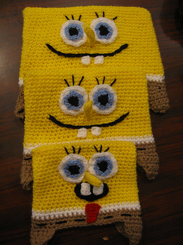 Ravelry: Bob the Sponge Beanie pattern by Meladoras Creations