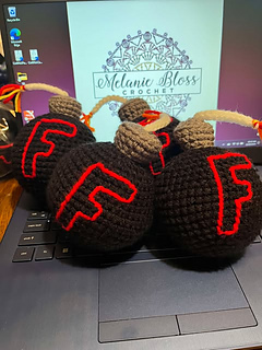Ravelry: Crochet F-Bomb pattern by Melanie Bloss