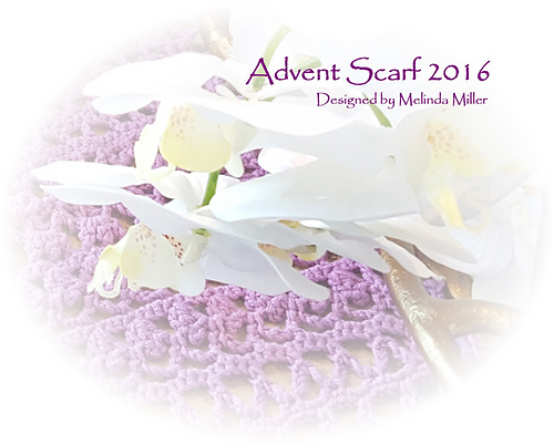 Ravelry: Advent Scarf 2016 pattern by Melinda Miller