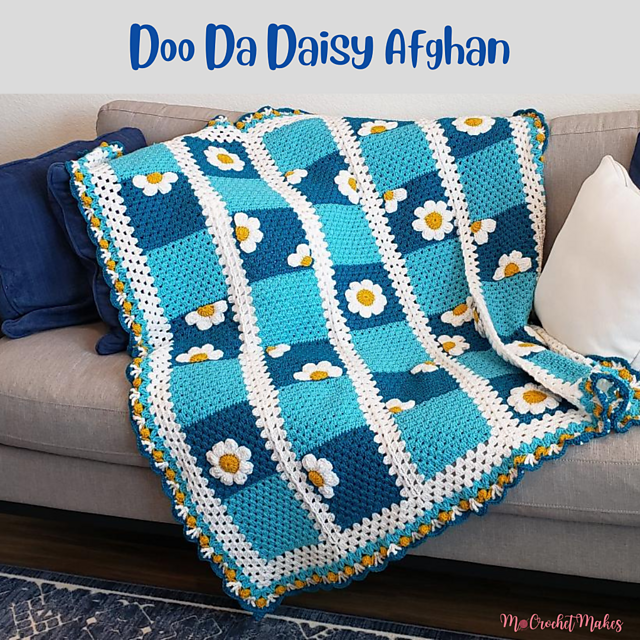 Ravelry: Doo Da Daisy Afghan pattern by Melinda Miller
